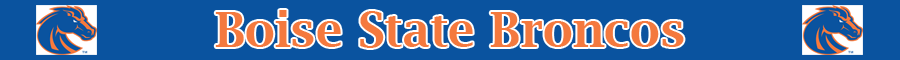Boise State Broncos Football Helmets | NCAA Officially Licensed — Game ...