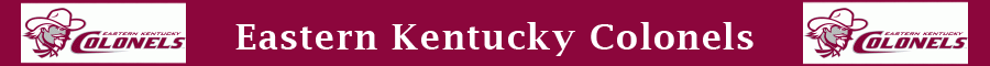 Eastern Kentucky Colonels Football Helmets | Officially Licensed — Game ...