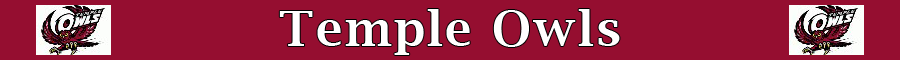 Temple Owls Football Helmets | NCAA Officially Licensed — Game Day ...
