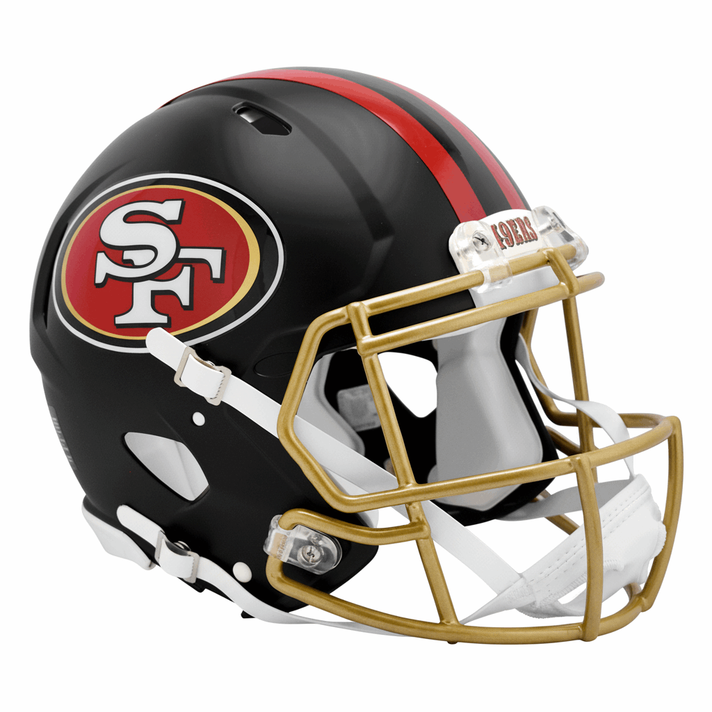 San Francisco 49ers Football Helmets | NFL Officially Licensed — Game ...