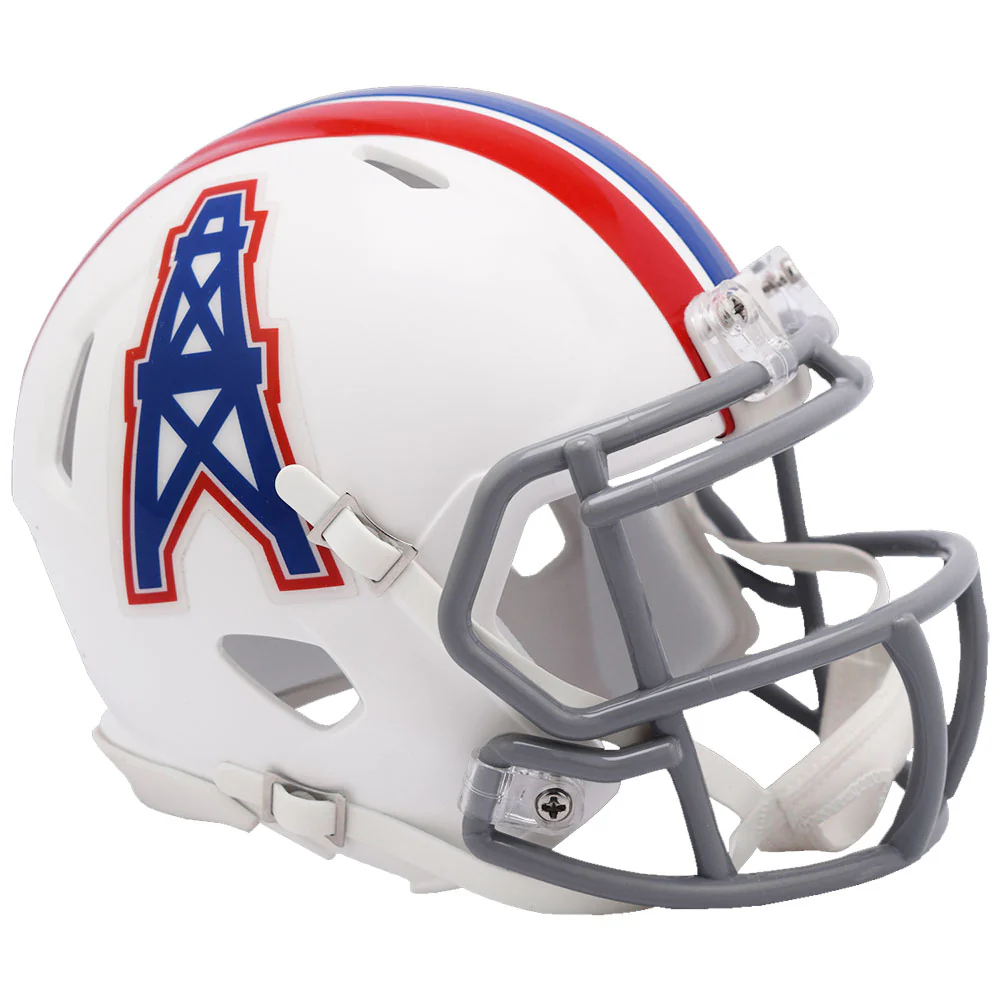 Houston Oilers Mini Throwback Speed Helmet - 1975 to 1980 — Game Day ...