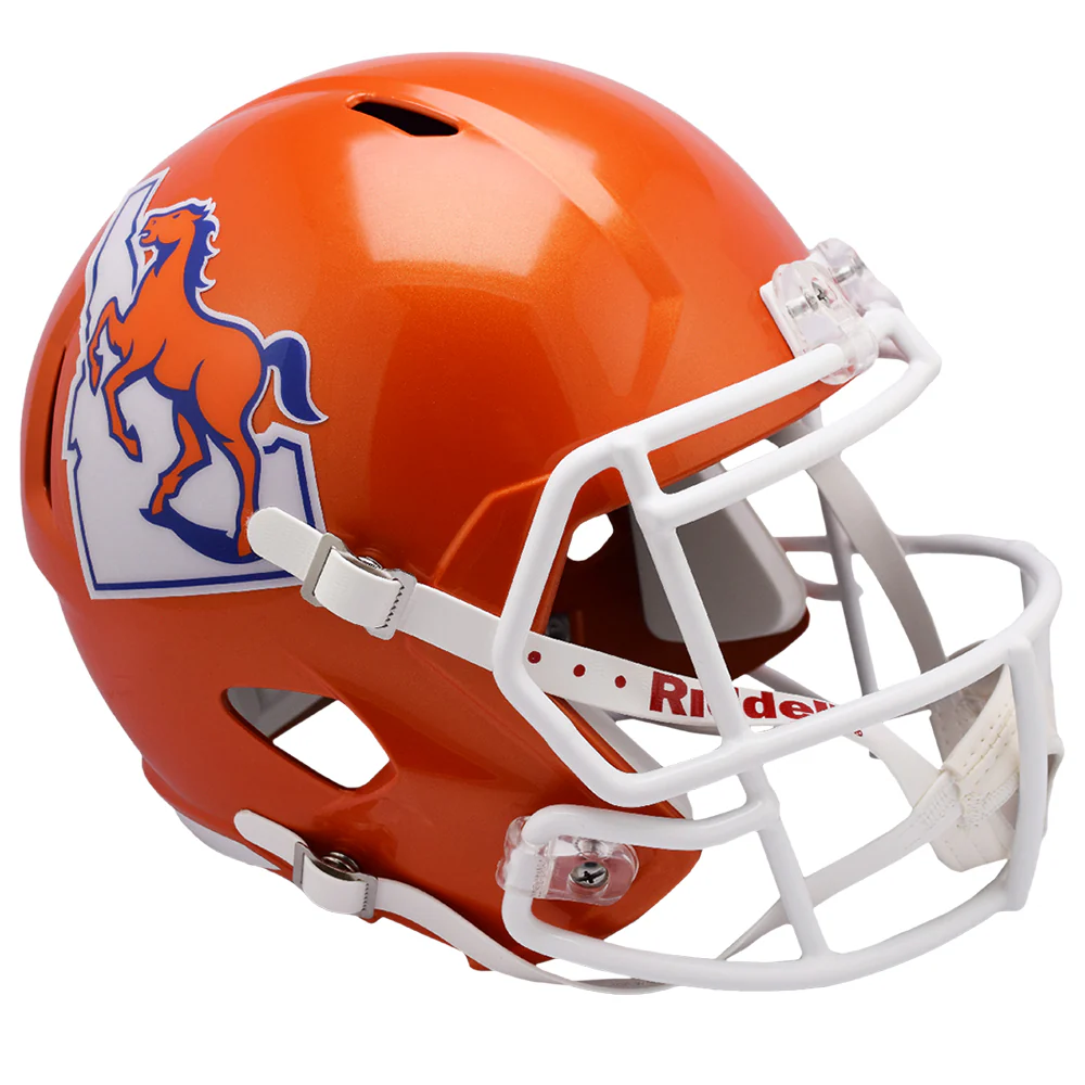 Boise State Broncos Replica Speed Helmet - Orange — Game Day Treasures