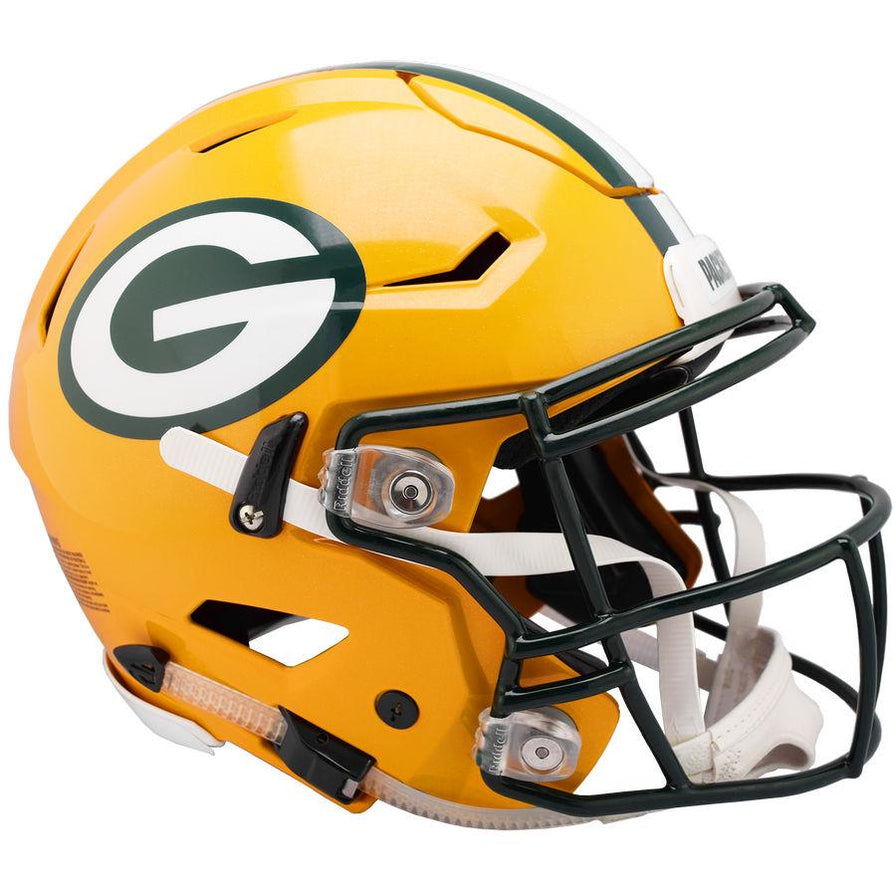 Green Bay Packers Authentic Riddell SpeedFlex Helmet — Game Day Treasures