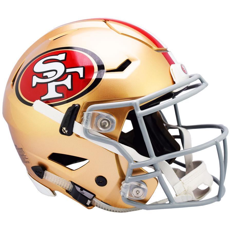 San Francisco 49ers Authentic Riddell SpeedFlex Helmet — Game Day Treasures